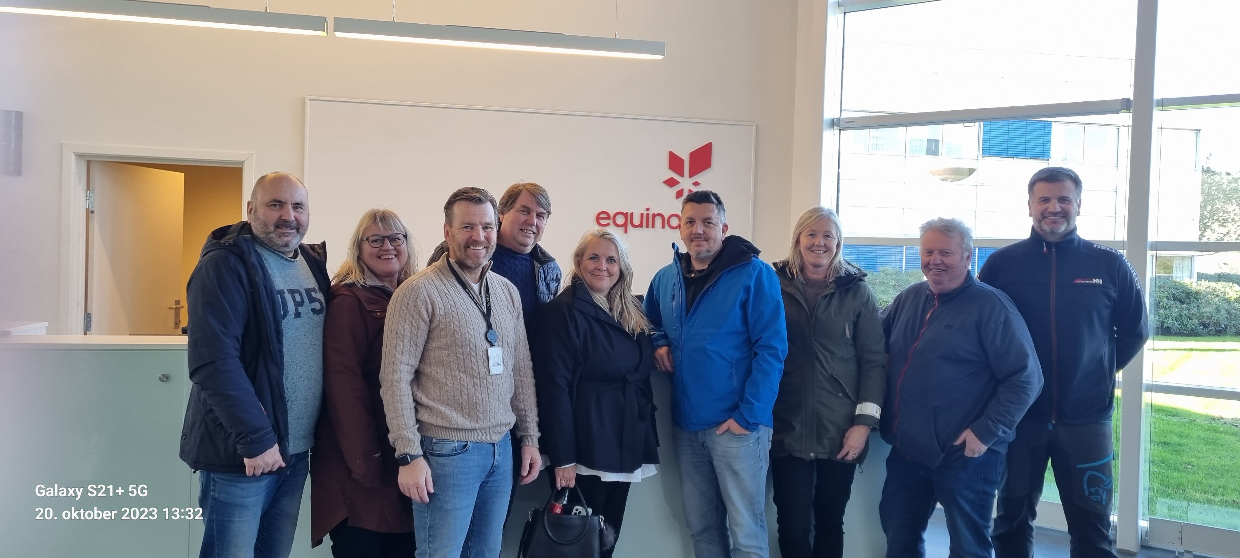 Tillitsvalgte fra Hydro, Bilfinger og Speria besøkte Industri Energi Equinor Kårstø. - Styrke ...