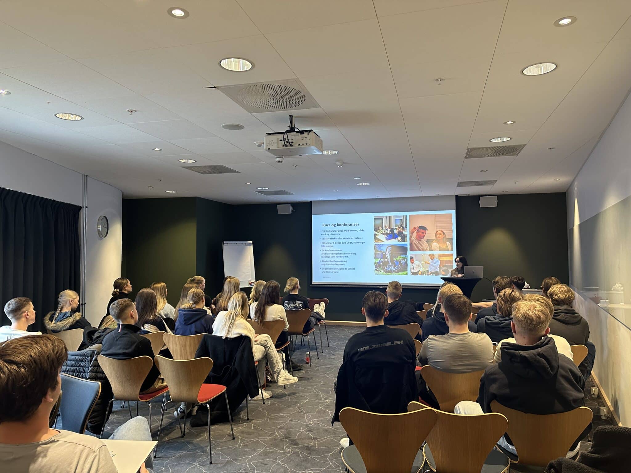 Ungdomsutvalget deltok på Styrkes første Ungdomskonferanse - Styrke Equinor