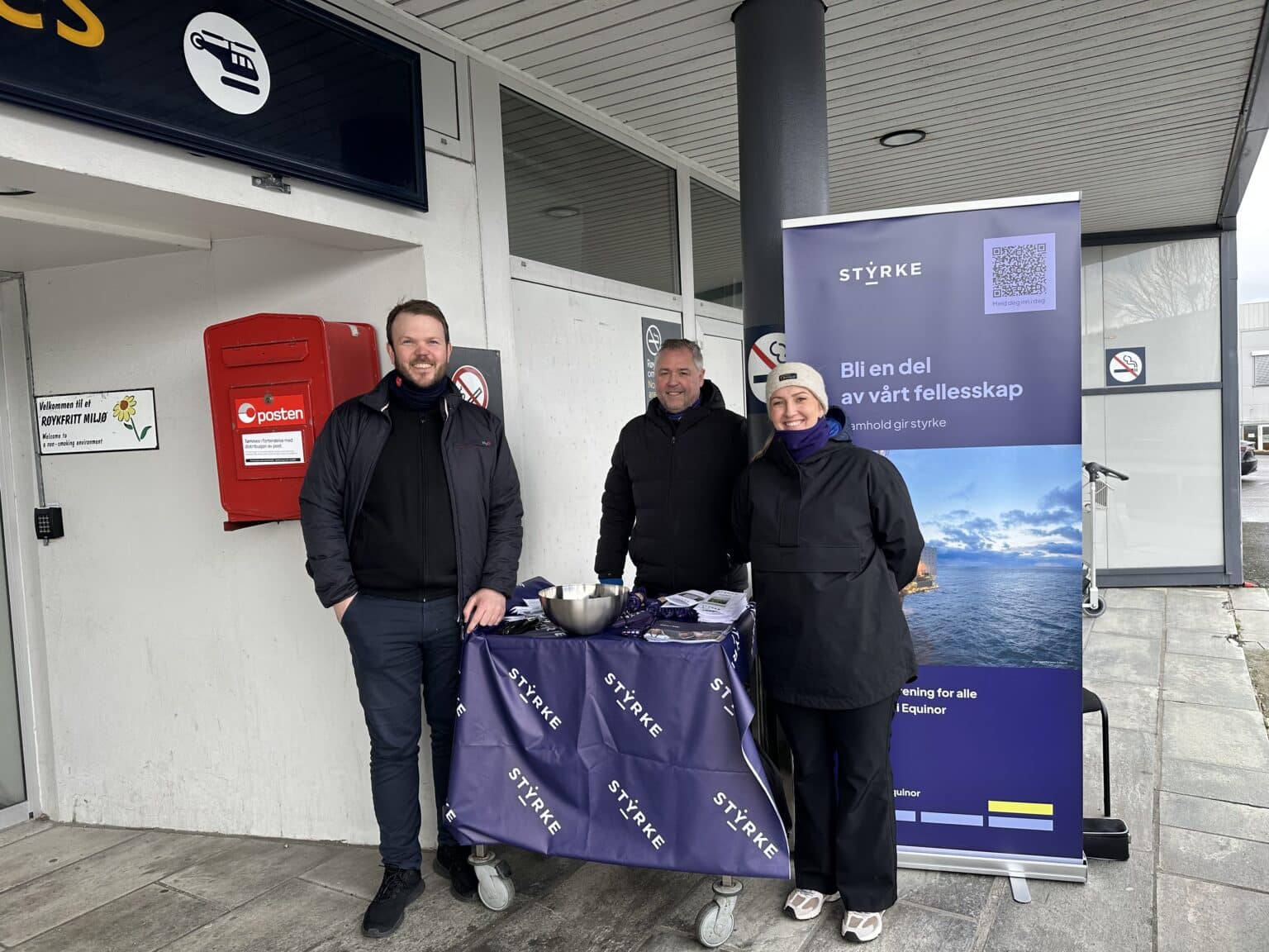 AU sokkel holdt stand på Flesland heliport - Styrke Equinor